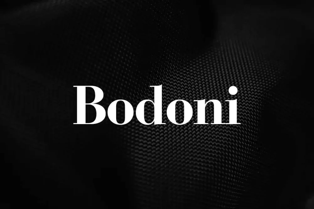 Bodoni Font - Dafont Finder