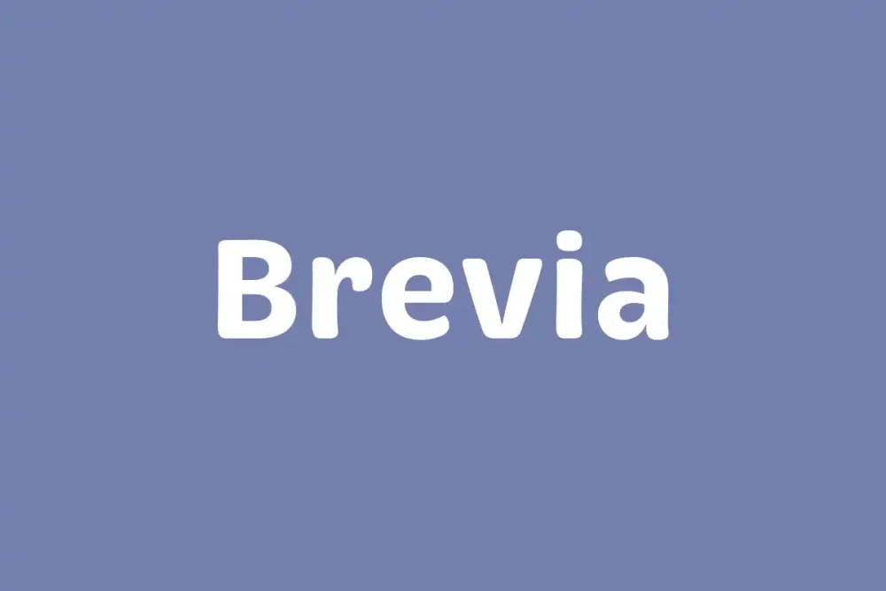 Brevia Font - Dafont Finder