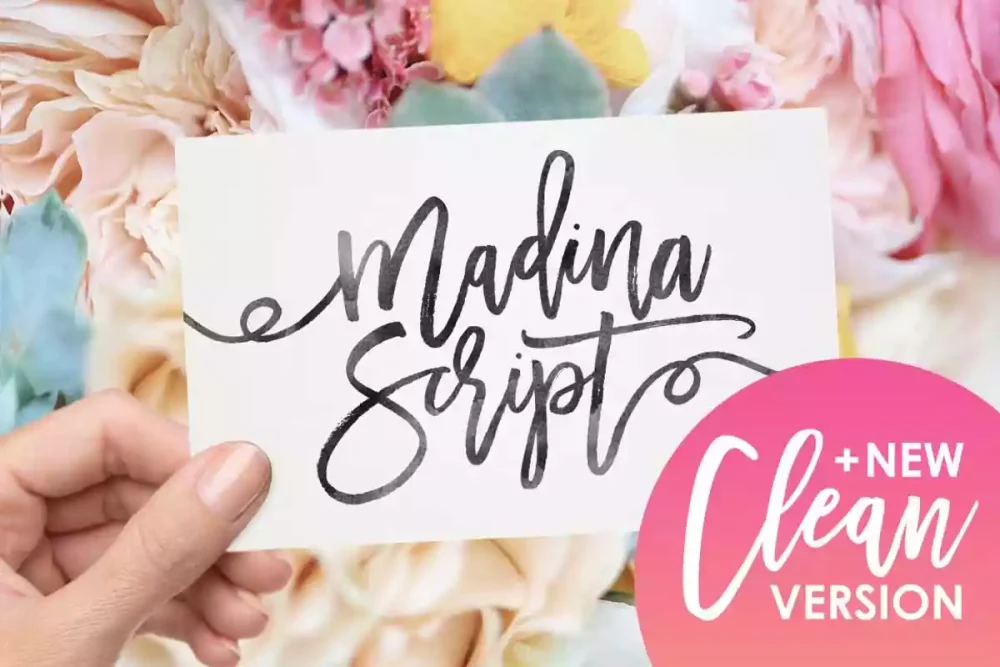 Madina Script Font - Dafont Finder