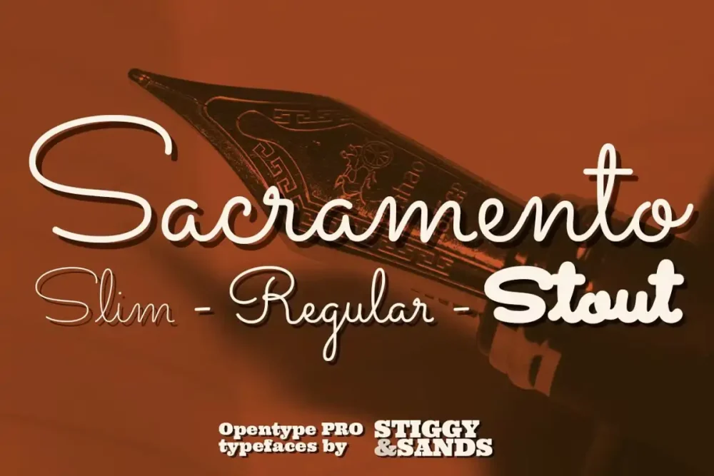 Sacramento Font - Dafont Finder